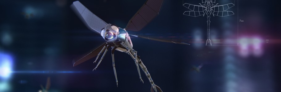 Robo-bugs maintaining order