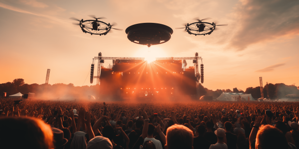 Drone Loudspeakers for Concerts